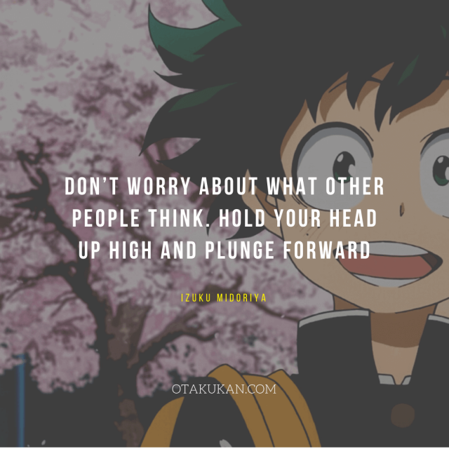 My Hero Academia Quotes and Dialogues | OtaKuKan