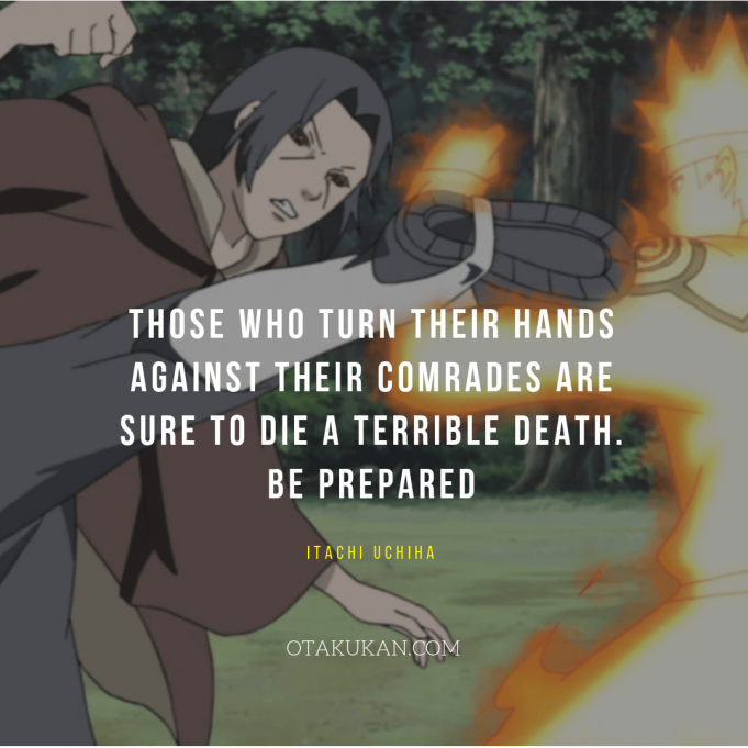 Best Itachi Uchiha Quotes | OtaKuKan