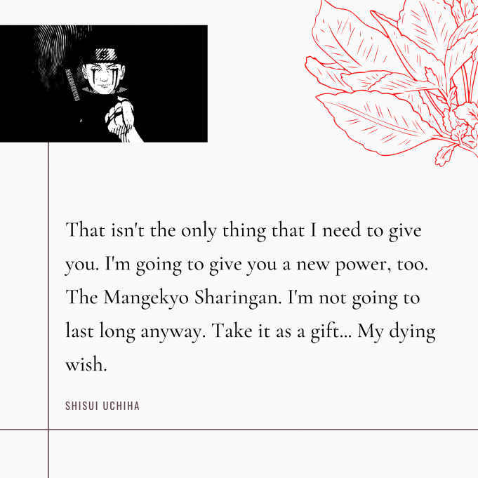 Best Shisui Uchiha Quotes From Naruto | OtaKuKan