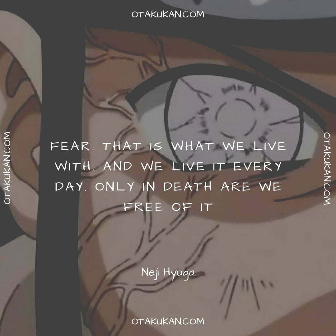 Best Neji Hyuga Quotes From Naruto | OtaKuKan