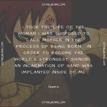 Best Gaara Quotes from Naruto Shippuden | OtaKuKan