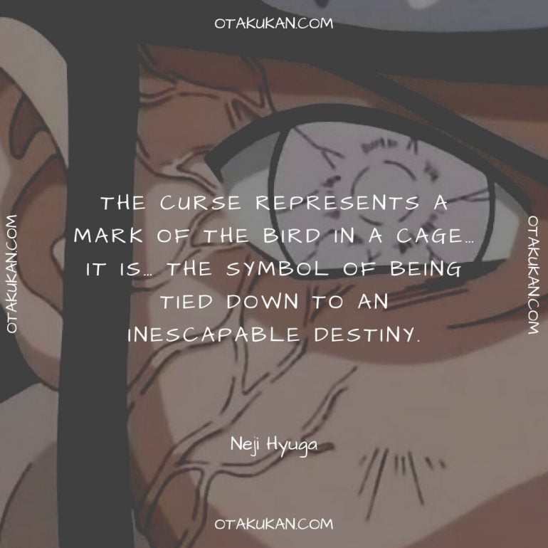 Best Neji Hyuga Quotes From Naruto | OtaKuKan