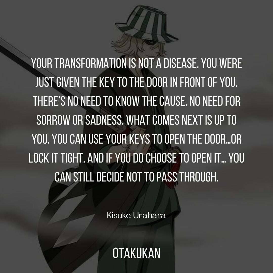 Kisuke Urahara Quotes From Bleach Series | OtaKuKan