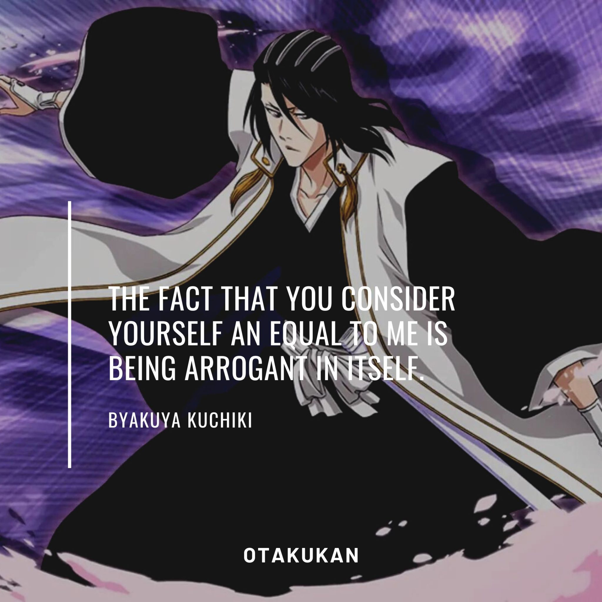 Byakuya Kuchiki Quotes From Bleach | OtaKuKan